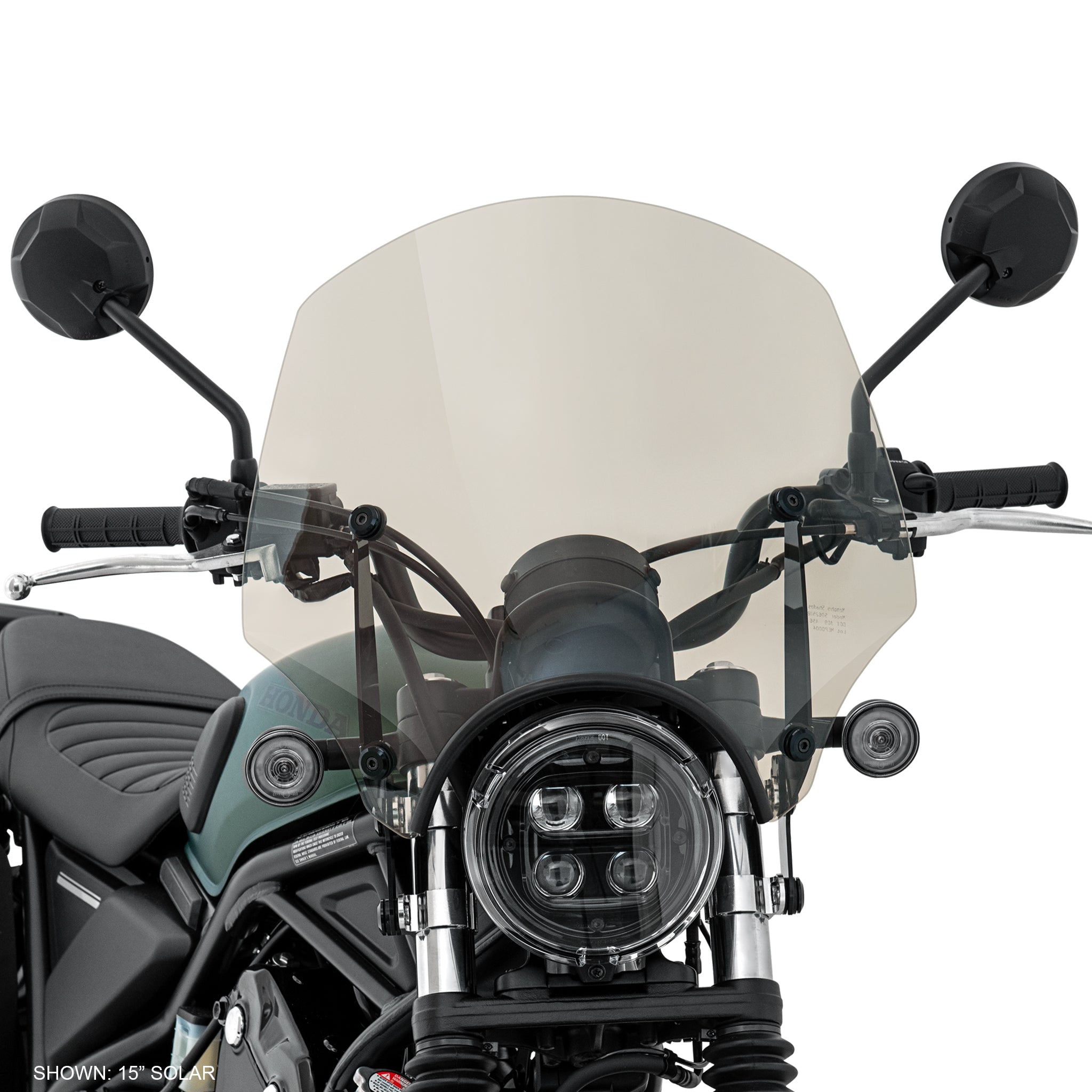 El Paso Sportshield '23-'24 Honda SCL500 Scrambler Windshield | Windscreen