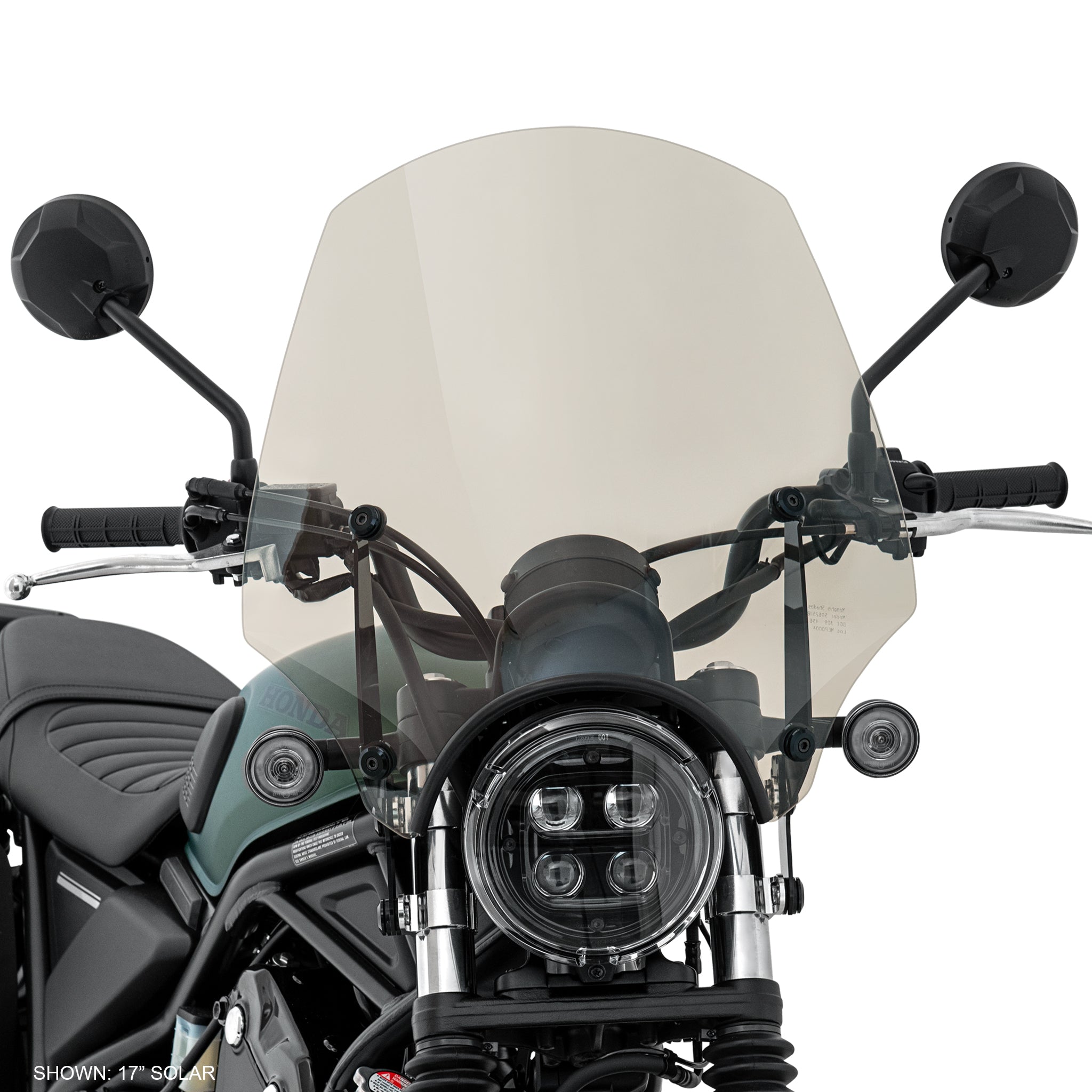 El Paso Sportshield '23-'24 Honda SCL500 Scrambler Windshield | Windscreen